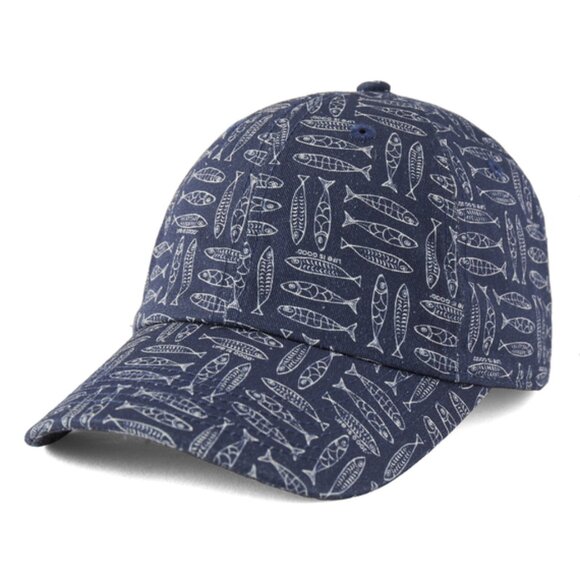 Life Is Good | Accessories | Life Is Good All Over Fish Print Chill Cap ...